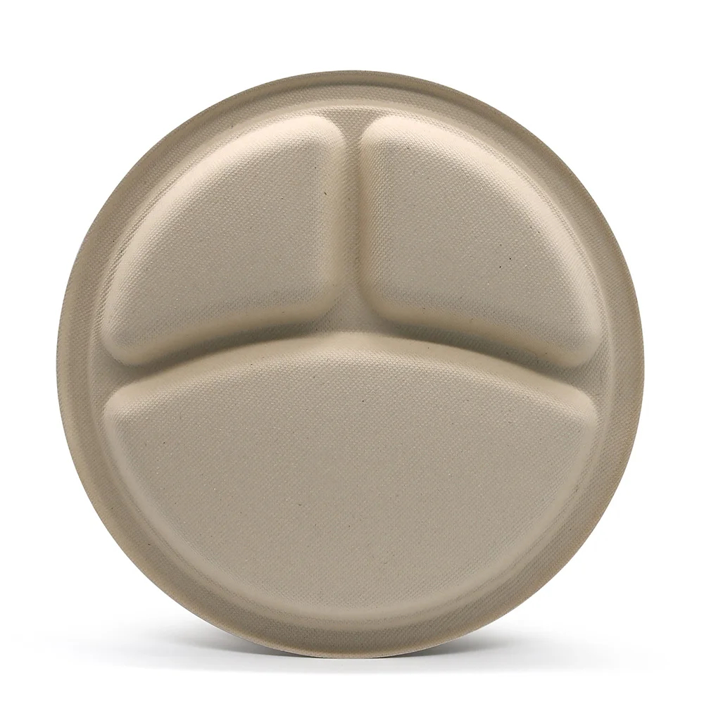 100% biodegradable bamboo paper disposable plates | Authentic Manufacturing