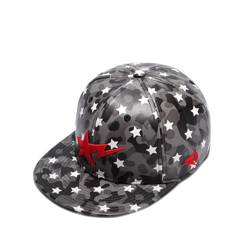 Custom All Over Print Leather Snapback Hat - Factory Sample | Authentic ...