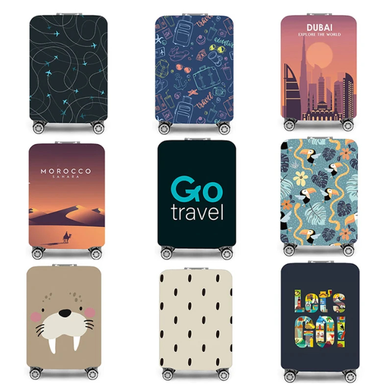 Personalized Luggage Covers: Design Your Own Travel Suitcase Protector ...