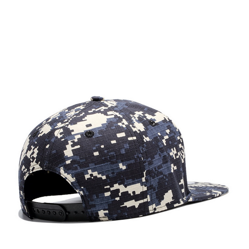 Digital Camo Snapback Hat - Factory Sample | Authentic Manufacturing