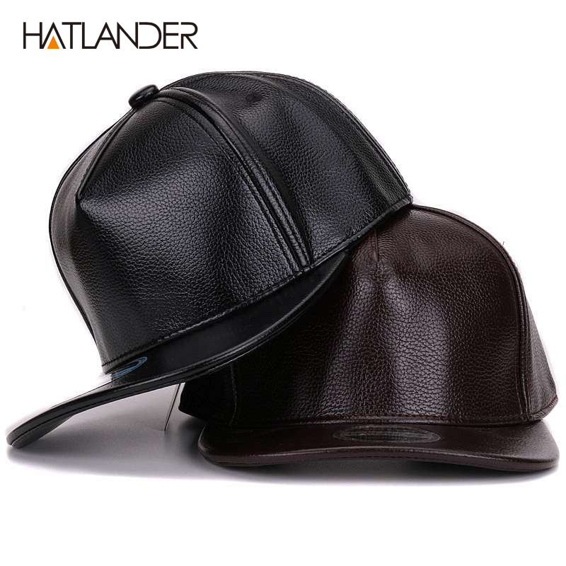 Faux Leather Snapback Hat - Factory Sample | Authentic Manufacturing