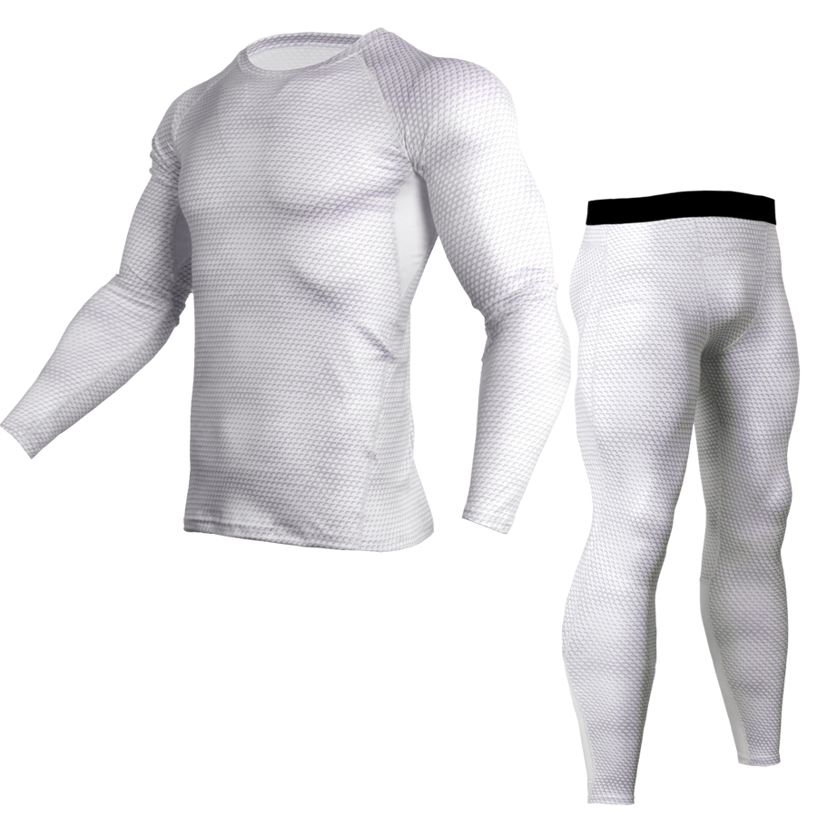 Factory Sample Custom Rash Guard and Leggings Set
