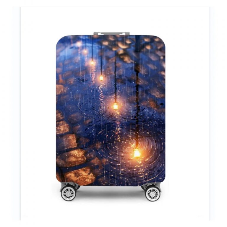 Custom Luggage Covers Travel – Wave Essential – Authentic Manufacturing